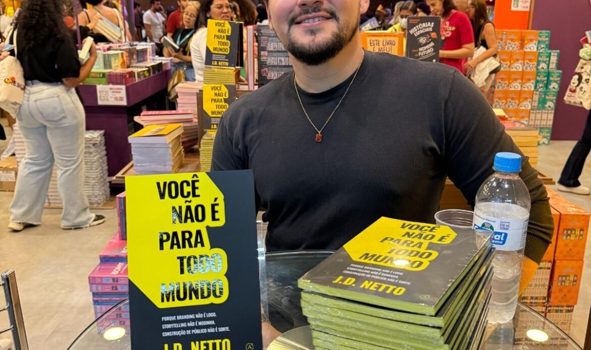 J.D. Netto marca presença na Bienal do Livro Rio com lançamento de ...